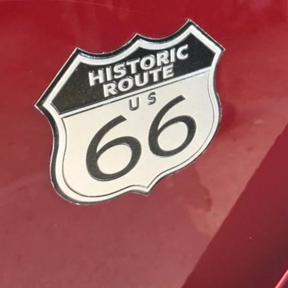 ROUTE 66 Metal | Accessories | Historic Route 66 Shield Outline Metal ...